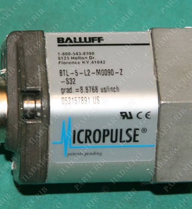 Balluff, BTL-5-L2-M0090-Z-S32, 052157891 US Micropulse Linear Transducer LVDT | eBay